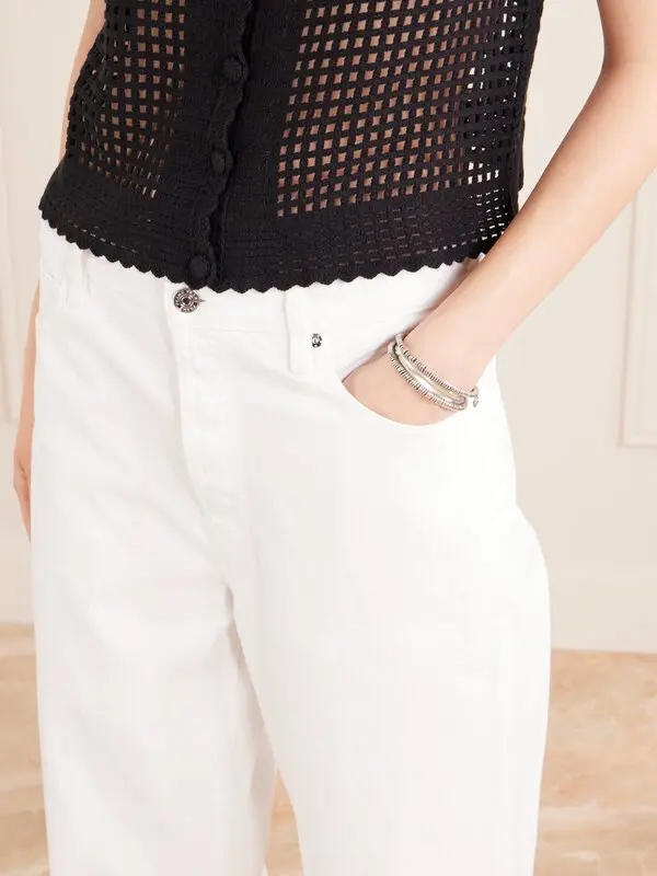 FRAME The Loose High-rise Wide-leg Jeans