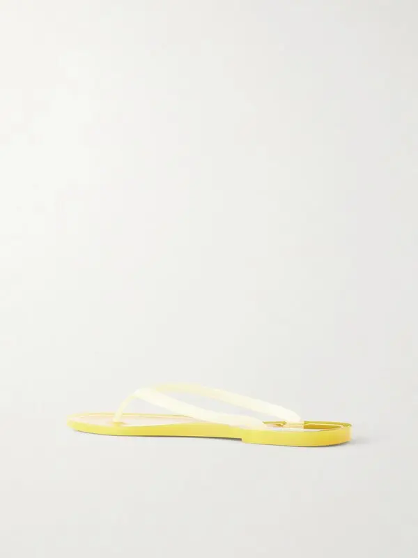 Christopher Esber Jo Pvc Flip Flops - Yellow