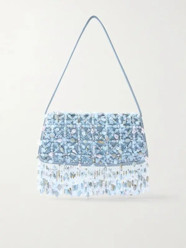 Cult Gaia Idalia Mini Shoulder Bag - Blue