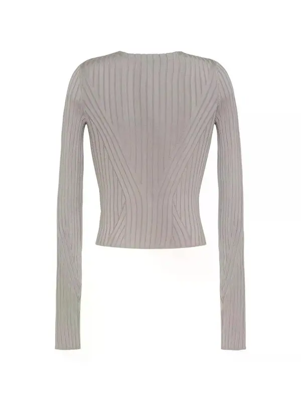 Adam Lippes Ribbed-knit Cardigan