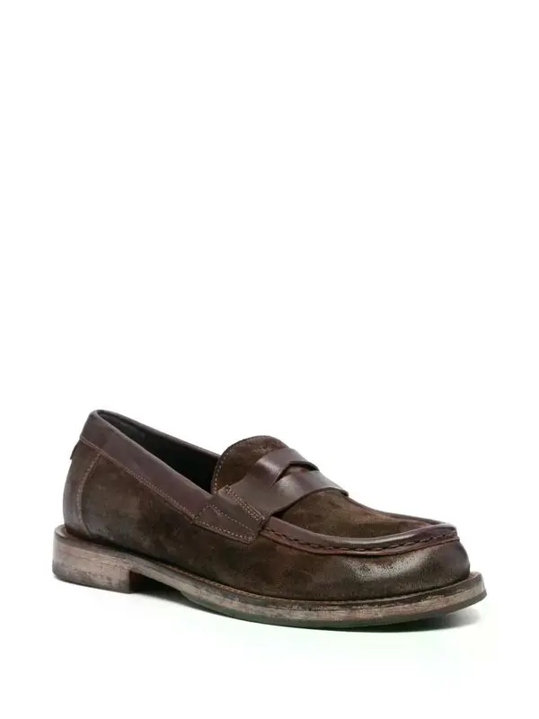 Moma Penny Suede Loafers