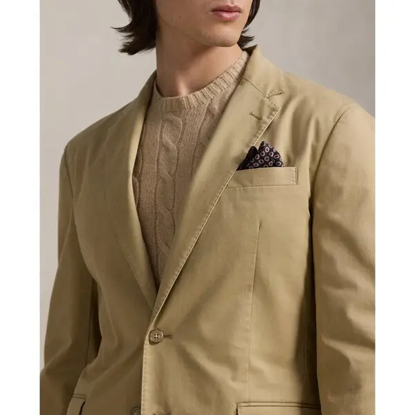 Ralph Lauren Polo Unconstructed Modern Fit Jacket - Monument Tan