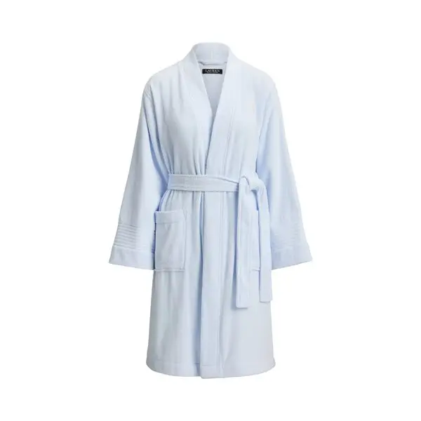 Ralph Lauren Cotton Terry Cloth Robe - Blue