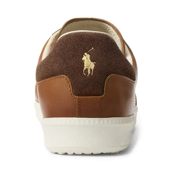 Ralph Lauren Field Court 200 Leather Sneakers