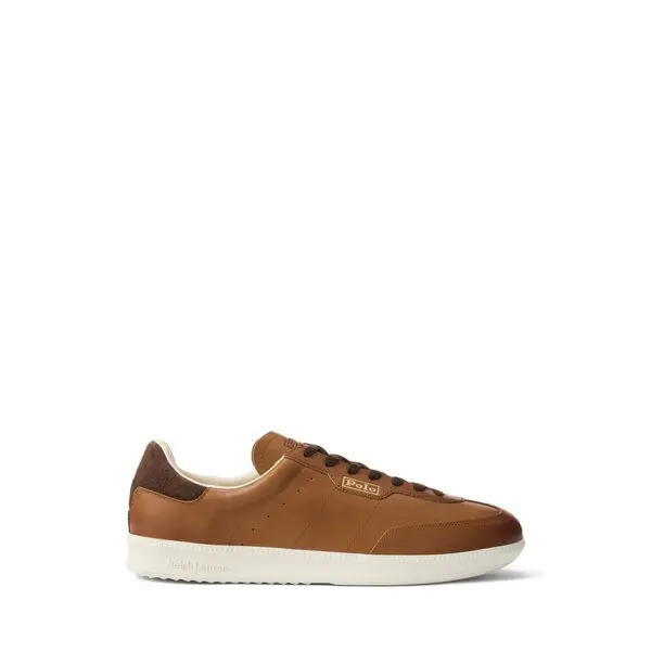 Ralph Lauren Field Court 200 Leather Sneakers