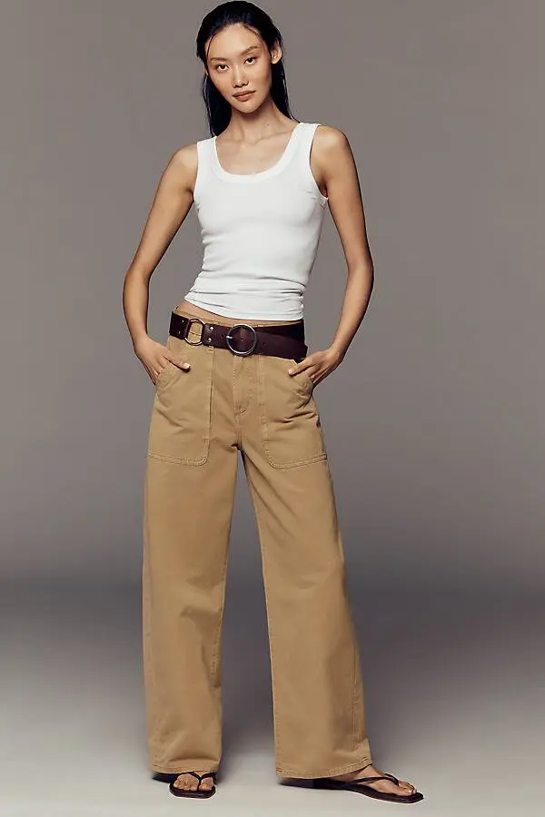 Anthropologie Double O-ring Belt