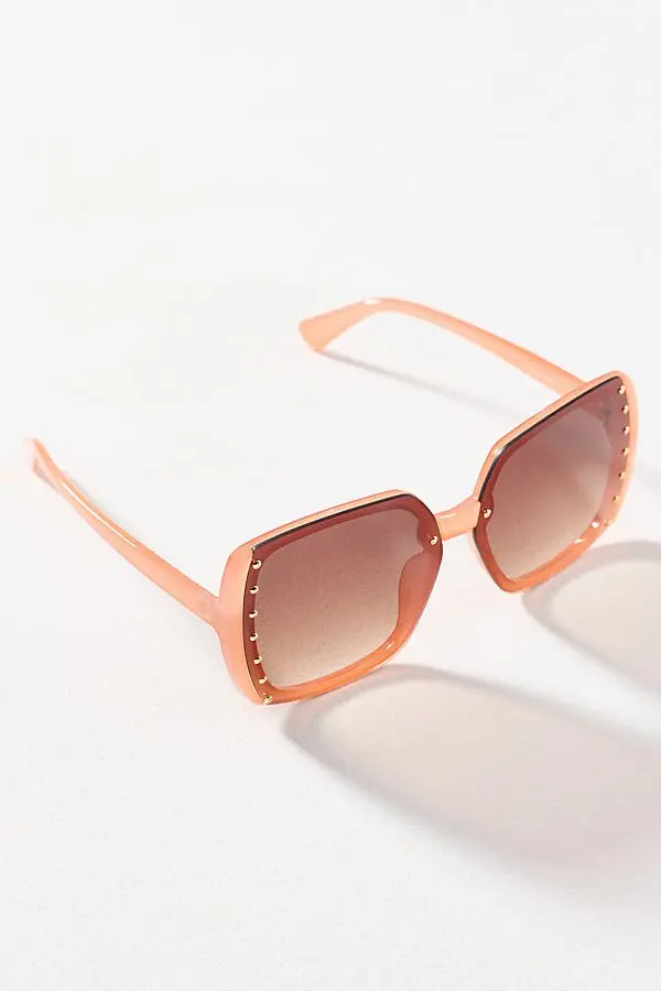 EYEKING Oversized Square Studded Sunglasses
