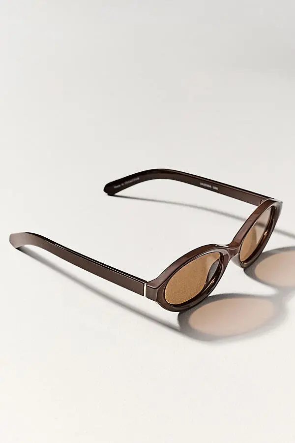 Anthropologie Modern Oval Sunglasses - Solemnity