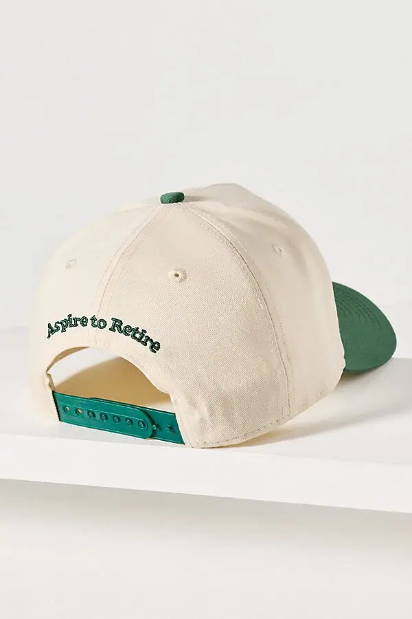 MOTEL MARGARITA Baseball Cap - Bone/forest