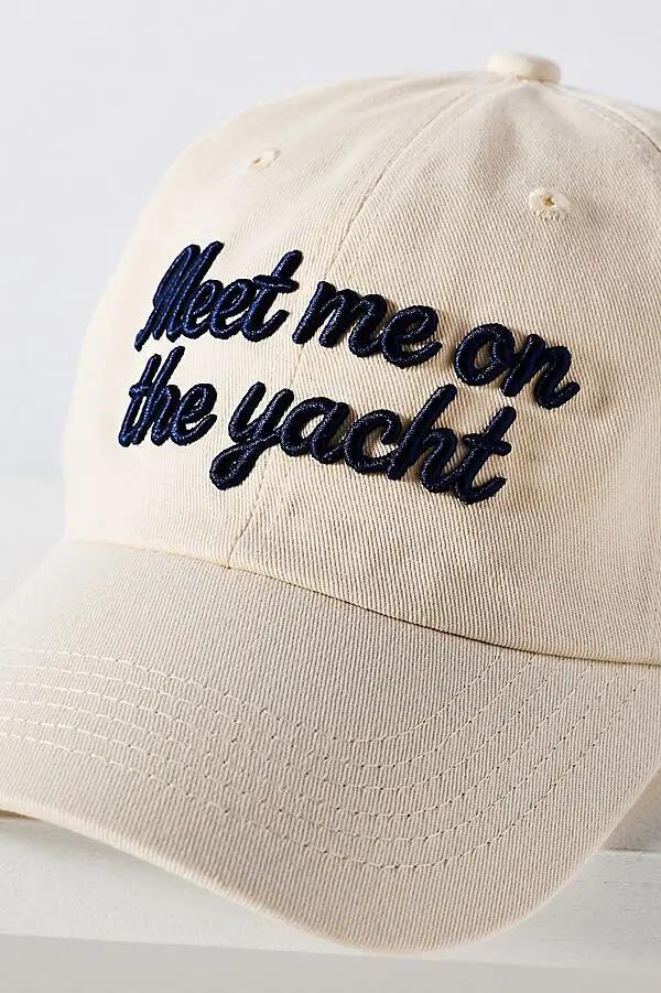 WORN/WEST Baseball Cap - Ivory
