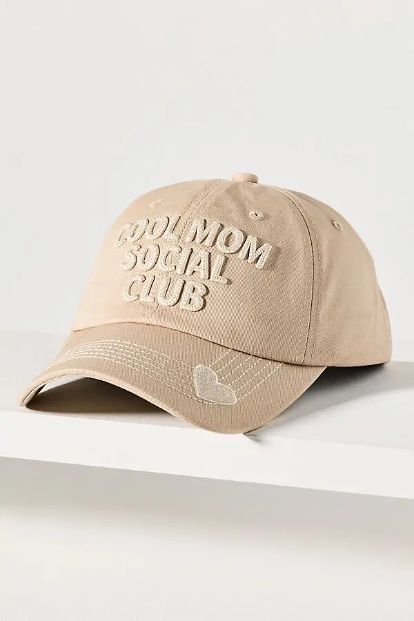 WORN/WEST Cool Mom Baseball Cap - Sand