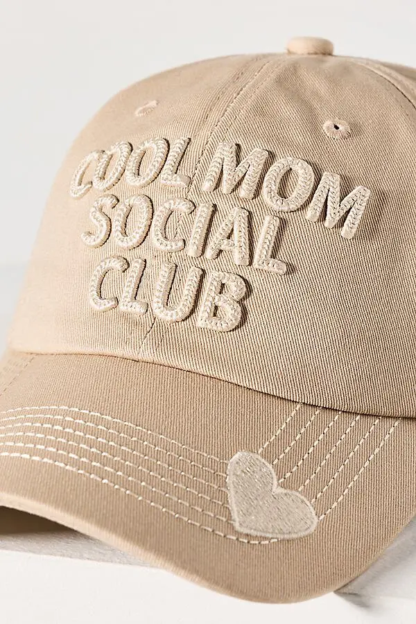 WORN/WEST Cool Mom Baseball Cap - Sand