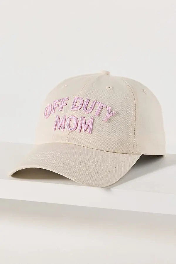WORN/WEST Off Duty Baseball Cap - Ivory