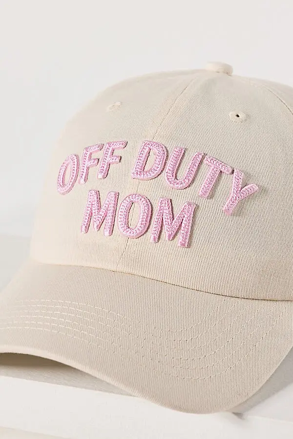 WORN/WEST Off Duty Baseball Cap - Ivory