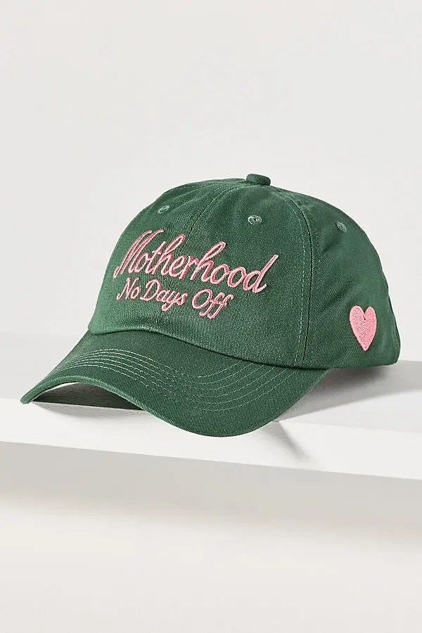 WORN/WEST Motherhood Baseball Cap - Green