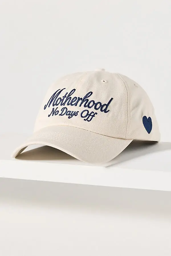 WORN/WEST Motherhood Baseball Cap - Ivory