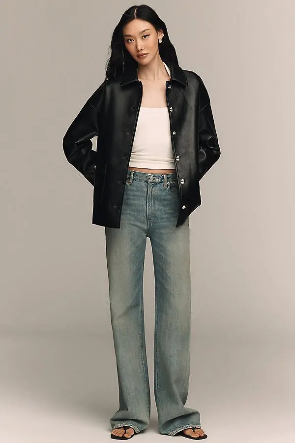 ANINE BING Luca Leather Jacket