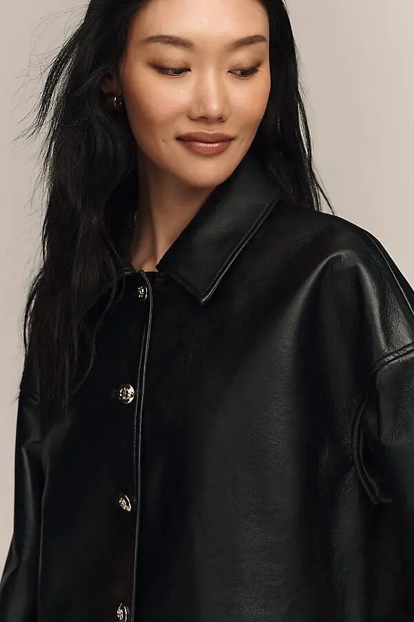 ANINE BING Luca Leather Jacket