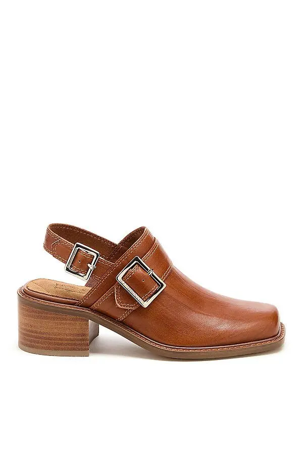KELSI DAGGER BROOKLYN Glory Slingback Mules - Tan