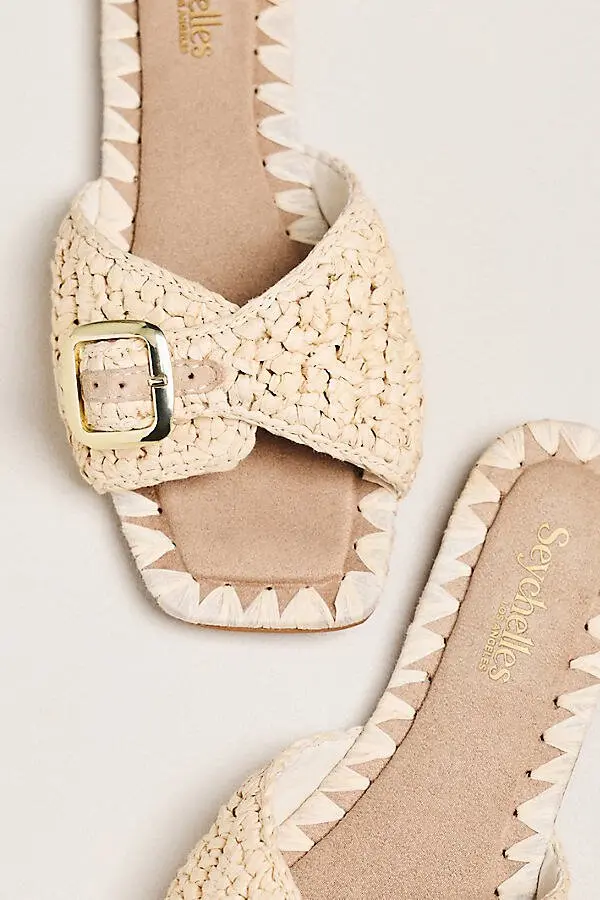 Seychelles Buckle Slide Sandals