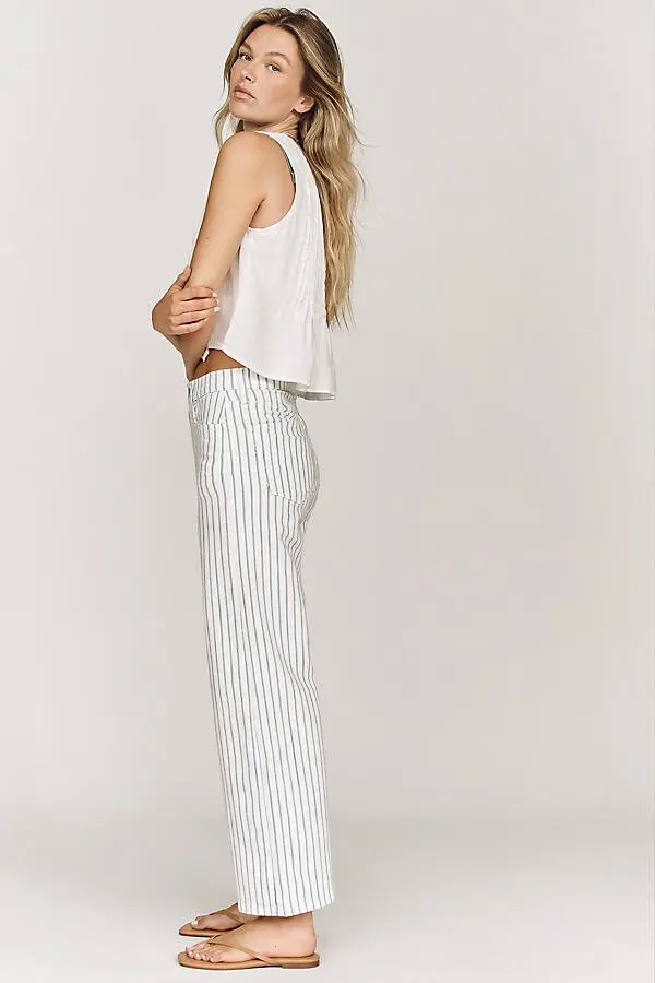 Joe's Jeans Mia High-rise Wide-leg Jeans