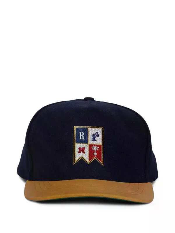 Rhude Logo Patch Baseball Cap - Blue