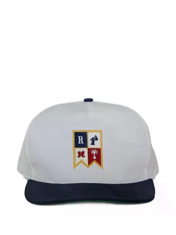 Rhude Crest Cap - White