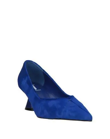 JEANNOT Calf Hair Pumps With Pointed Toe And Spool Heel