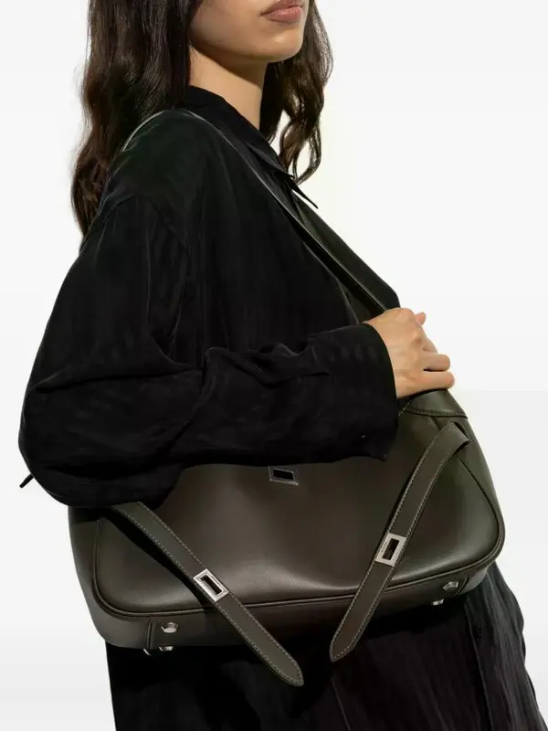 Balenciaga Adjustable-strap Leather Shoulder Bag