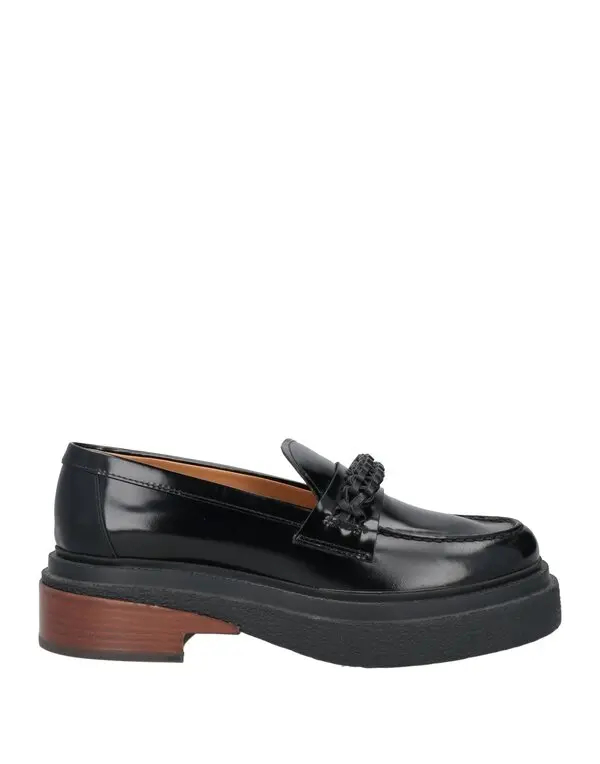 TOD'S Leather Loafers With Embellishment