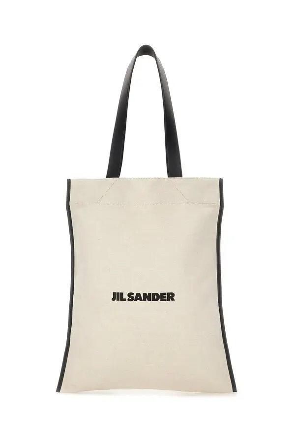 JIL SANDER Shopper Bag With Logo - Multicolor