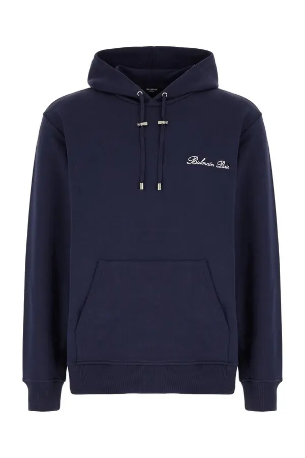 Balmain Embroidered Logo Sweatshirt