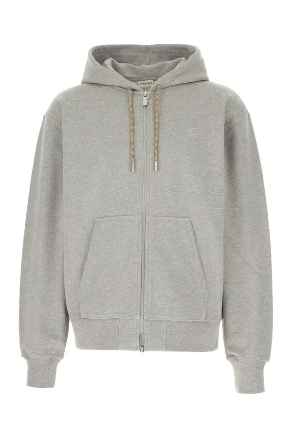 Burberry Zip-up Hoodie With Monogram Detail