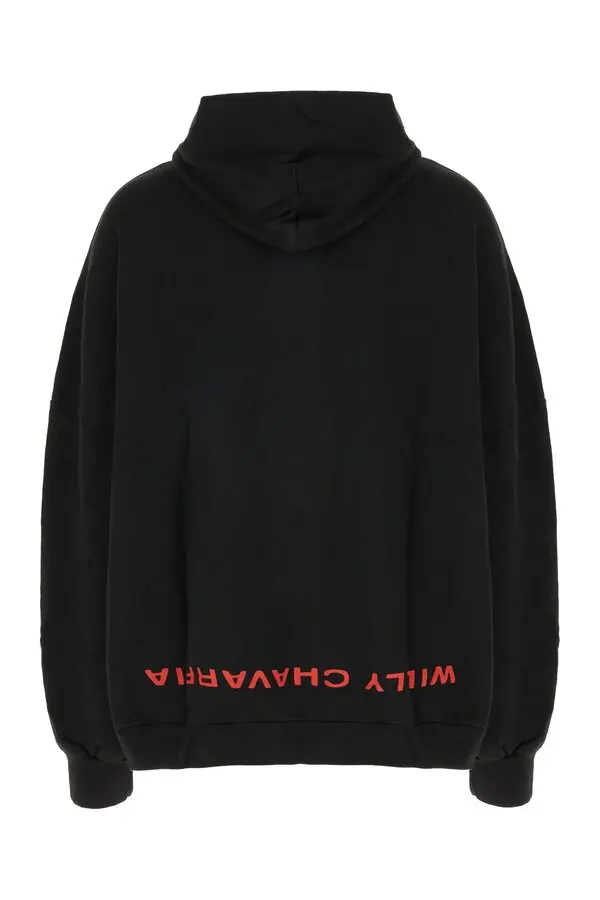 WILLY CHAVARRIA Hooded Sweatshirt With Graphic Embroidery - Multicolor