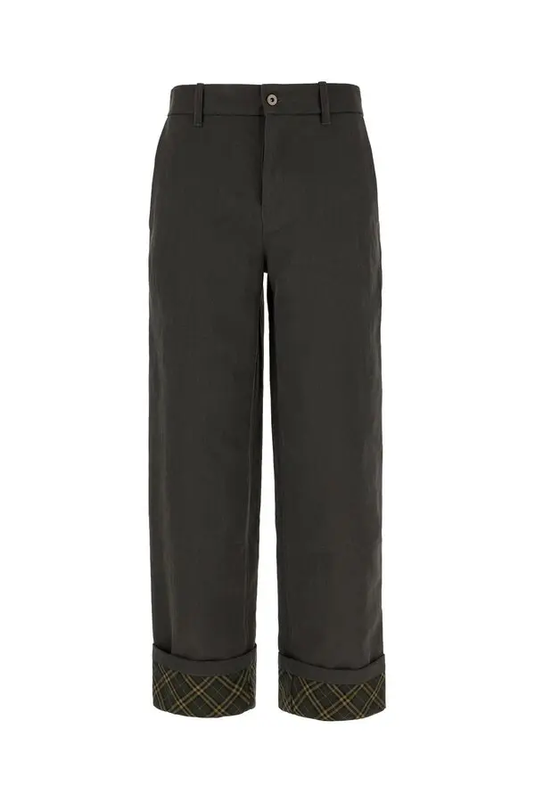Burberry Checked Trousers - Multicolor