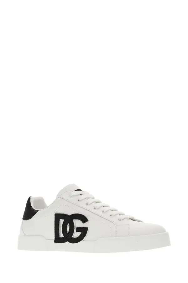 Dolce & Gabbana Low Top Sneakers With Dg Logo
