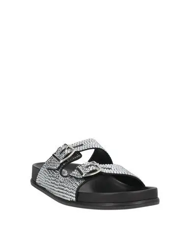 Rene Caovilla Embellished Textile Sandals