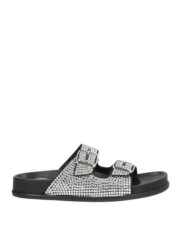 Rene Caovilla Embellished Textile Sandals
