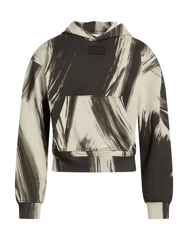 Helmut Lang Cotton French Terry Two-tone Logo Hoodie