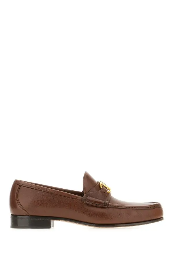 Valentino Garavani Loafers With Horsebit Detail - Multicolor