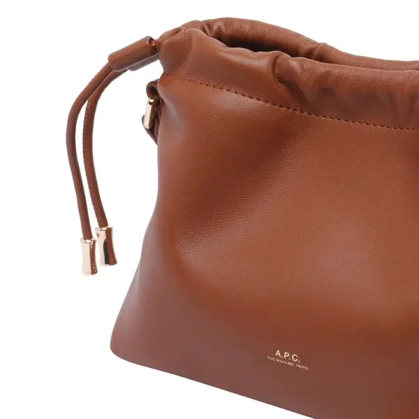 A.p.c. Mini Ninon Crossbody Bag - Brown