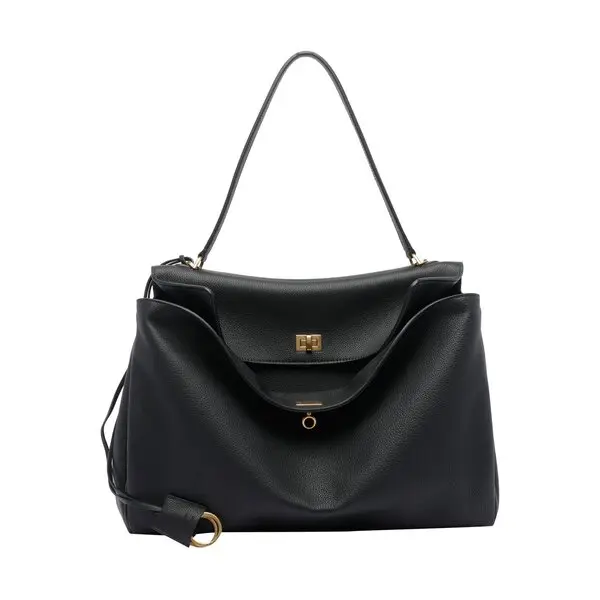 Balenciaga Large Rodeo Handbag - Black