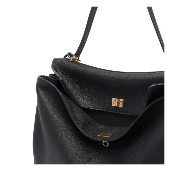 Balenciaga Large Rodeo Handbag - Black