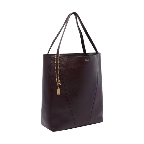 Chloé Spin Tote Bag - Purple