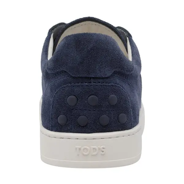 TOD'S Suede Lace-up Sneakers - Blue