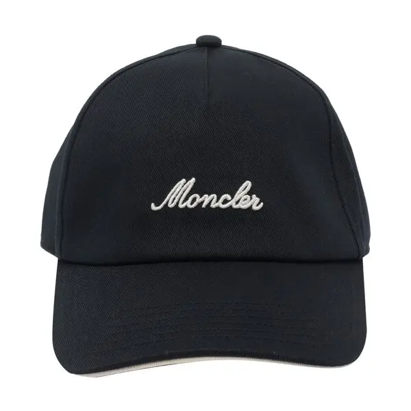 Moncler Logo Baseball Cap - Black