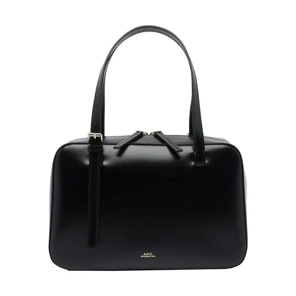 A.p.c. Virginie Box Bag - Black