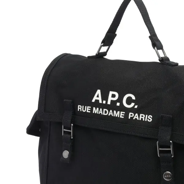 A.p.c. Besace Recuperation Handbag - Black