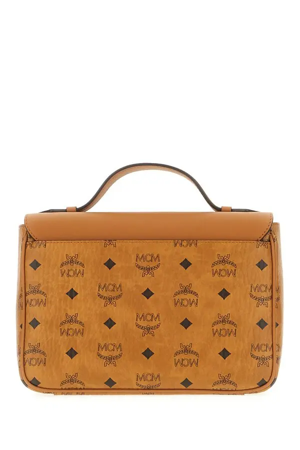 Mcm Monogram Top Handle Bag - Multicolor