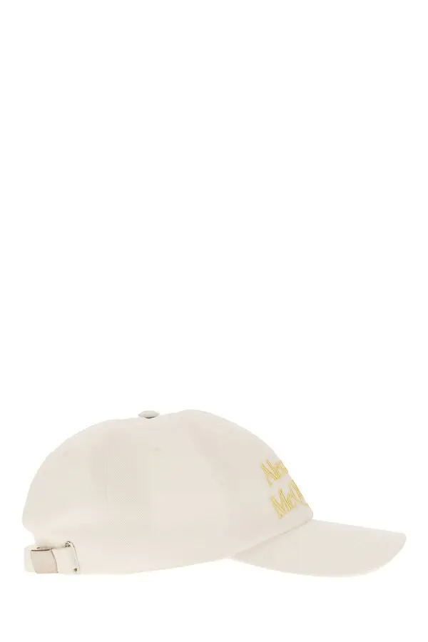 Alexander McQueen Embroidered Logo Baseball Cap